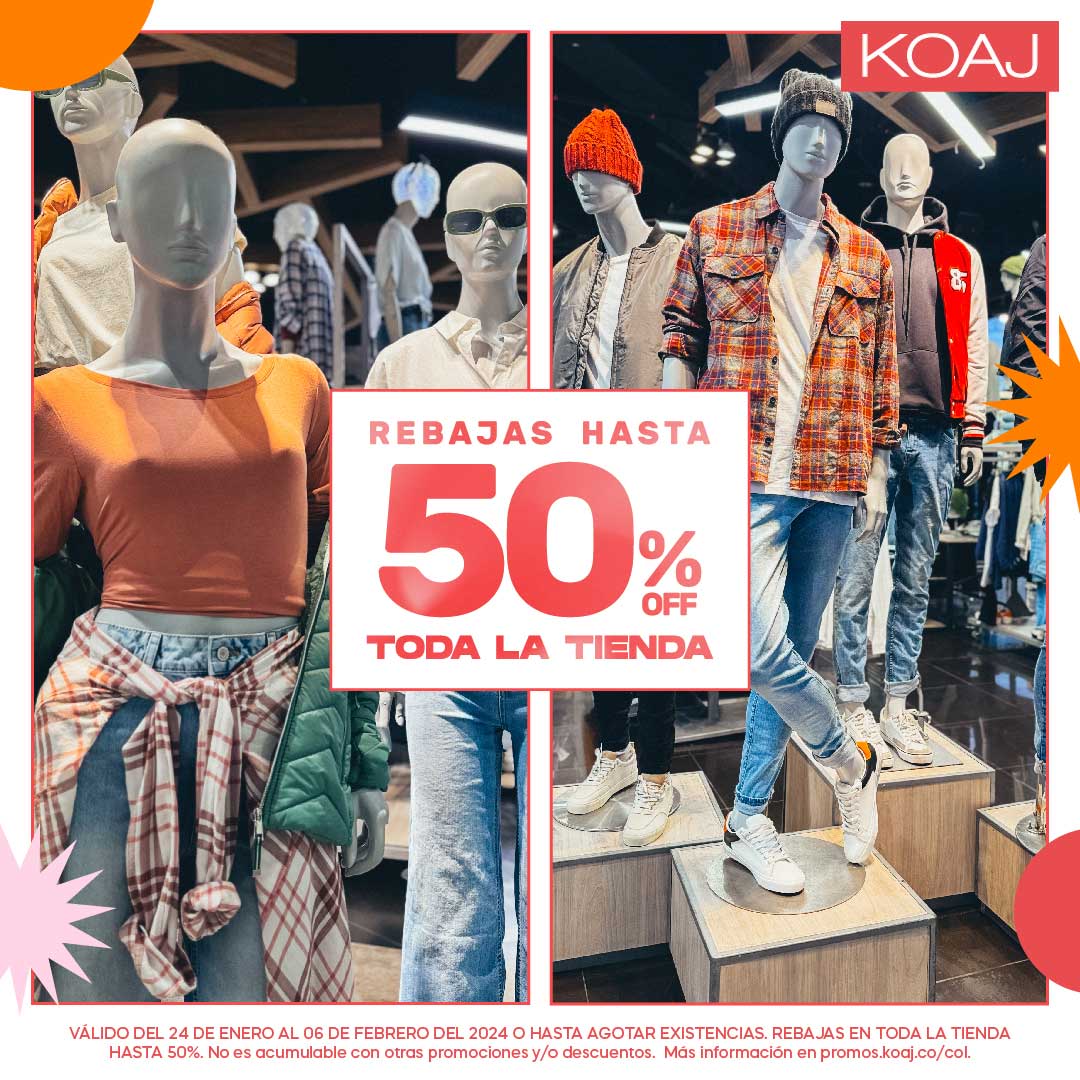 REBAJAS DEL 50% | Centro Comercial Plaza Imperial - Un mundo junto a ti ...