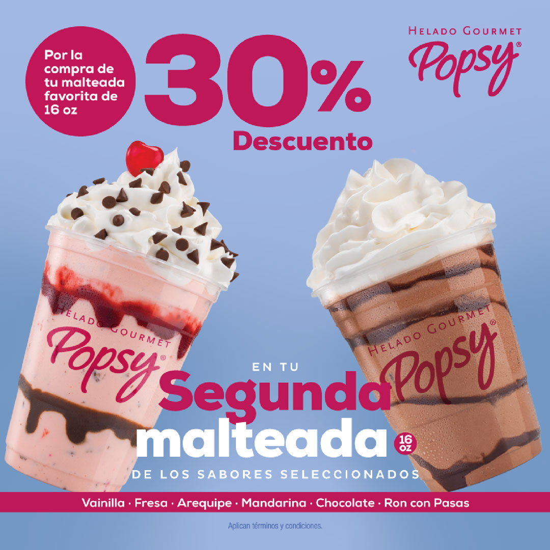 SEGUNDA MALTEADA A 30% | Centro Comercial Plaza Imperial - Un mundo ...